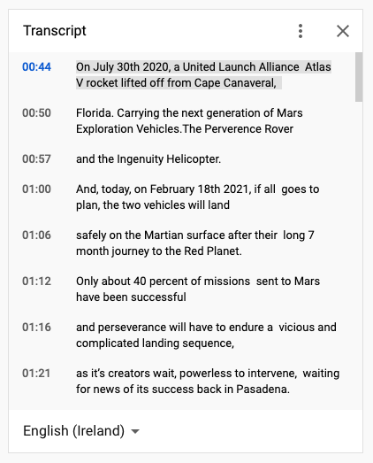 Add transcript section to workshop pages · Issue #186 · WordPress/Learn ...