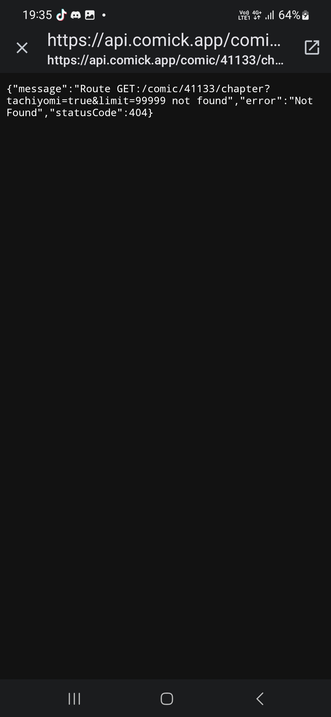[ComicK] API 404 · Issue #160 · KotatsuApp/kotatsu-parsers · GitHub