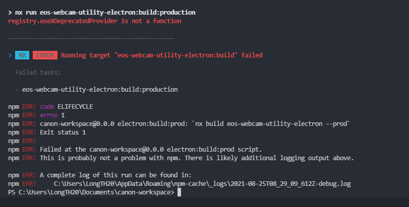 Build failure: nx build --prod · Issue #112 · bennymeg/nx-electron · GitHub