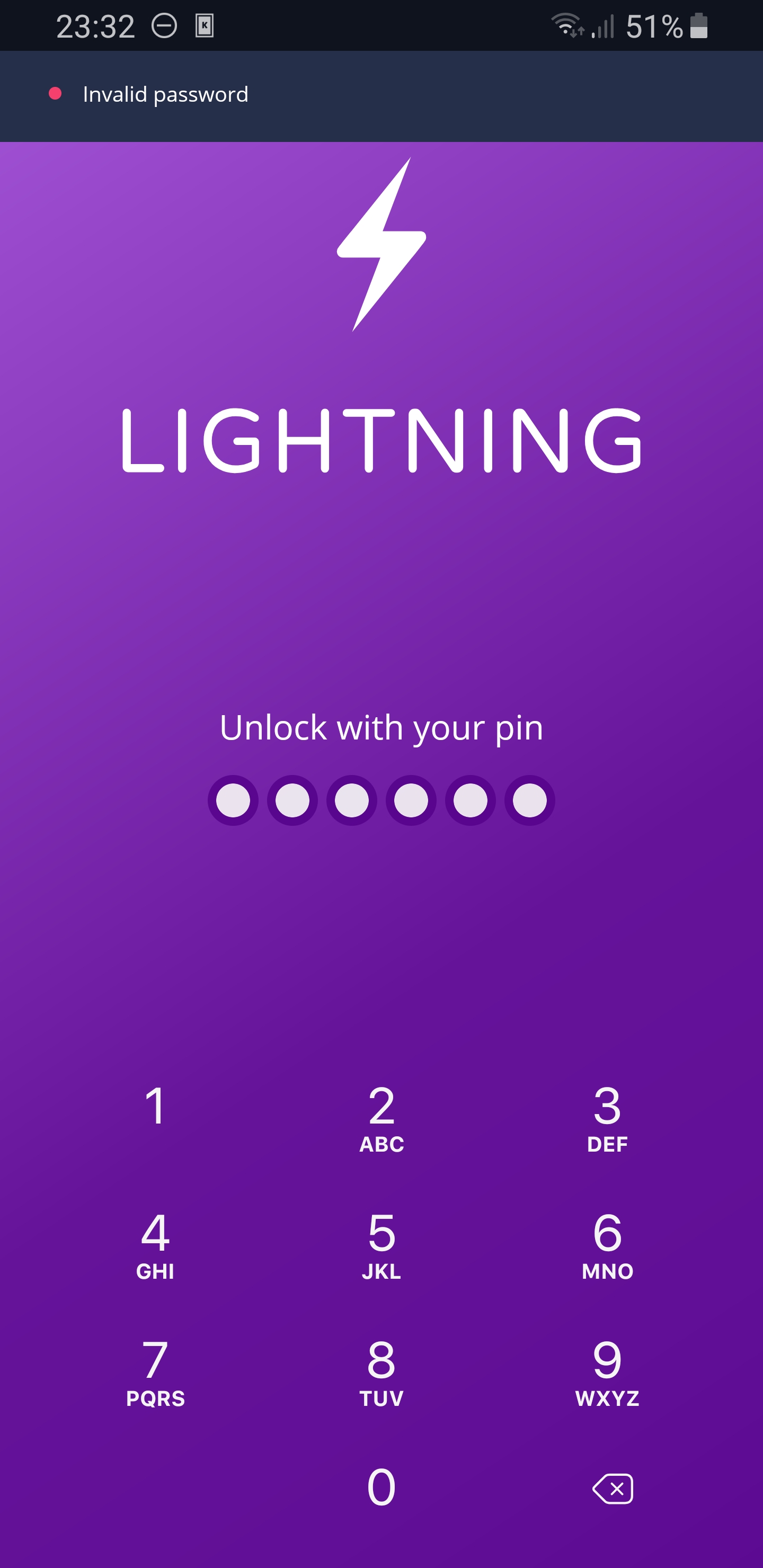 Android: Fingerprint locks the wallet · Issue #1220 · lightninglabs/lightning-app · GitHub