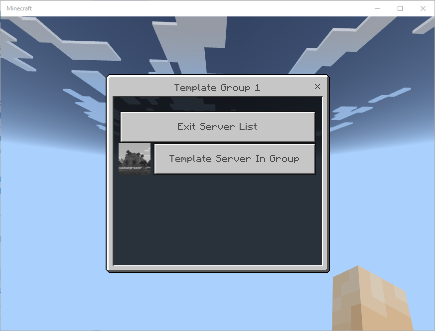[Feature Request] Server Groups · Issue #268 · Pugmatt/BedrockConnect · GitHub
