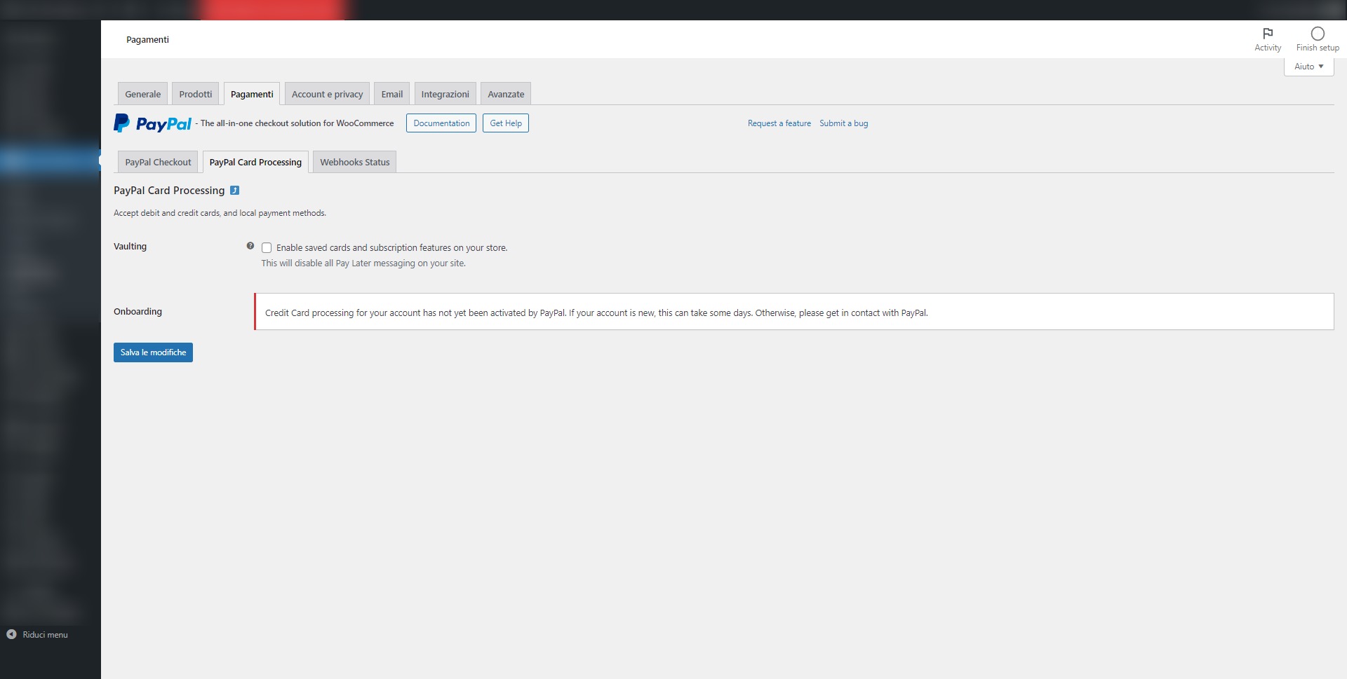 Credit Card processing for your account has not yet been activated by PayPal · Issue #898 ...