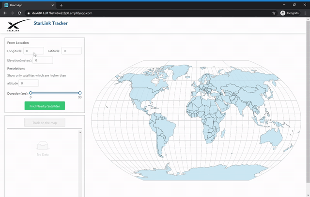 GitHub - MEtoCS/React-StarLink-Tracker