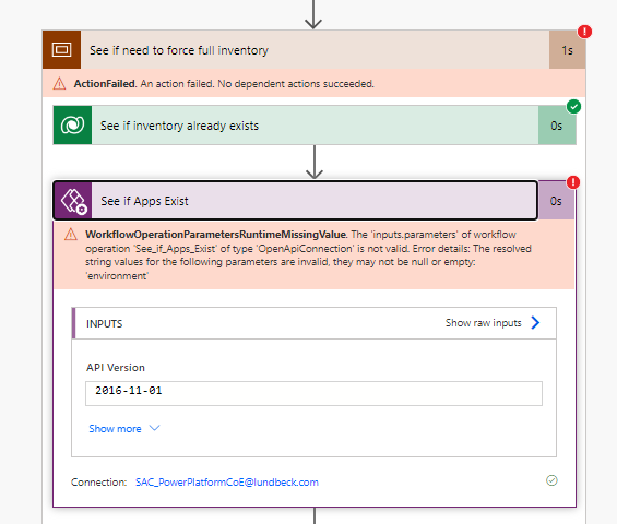 [coe Starter Kit Bug] Env Request Create Approved Environment Does Not Wait After Create