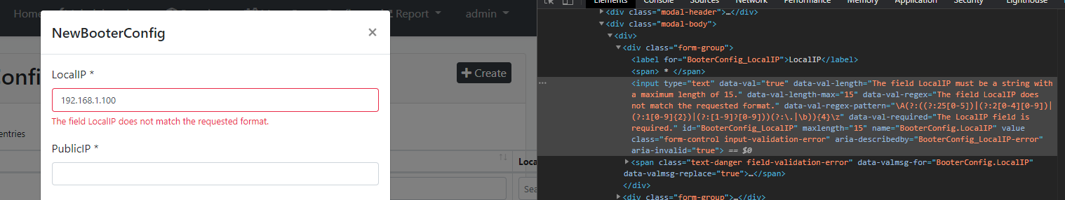RegularExpression validation is incorrectly performed on client side (javascript) · Issue #6634 ...