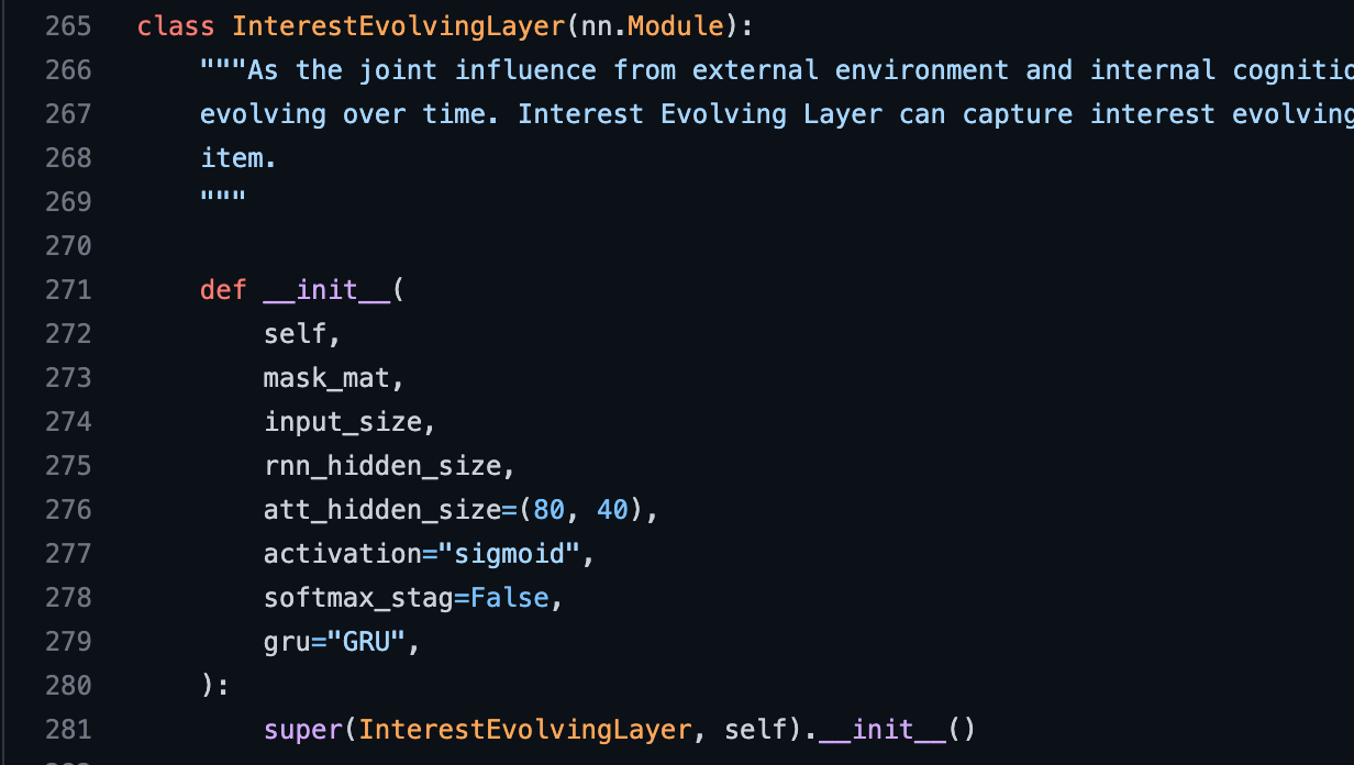 [🐛BUG] DIEN model implemented with error · Issue #1483 · RUCAIBox/RecBole · GitHub