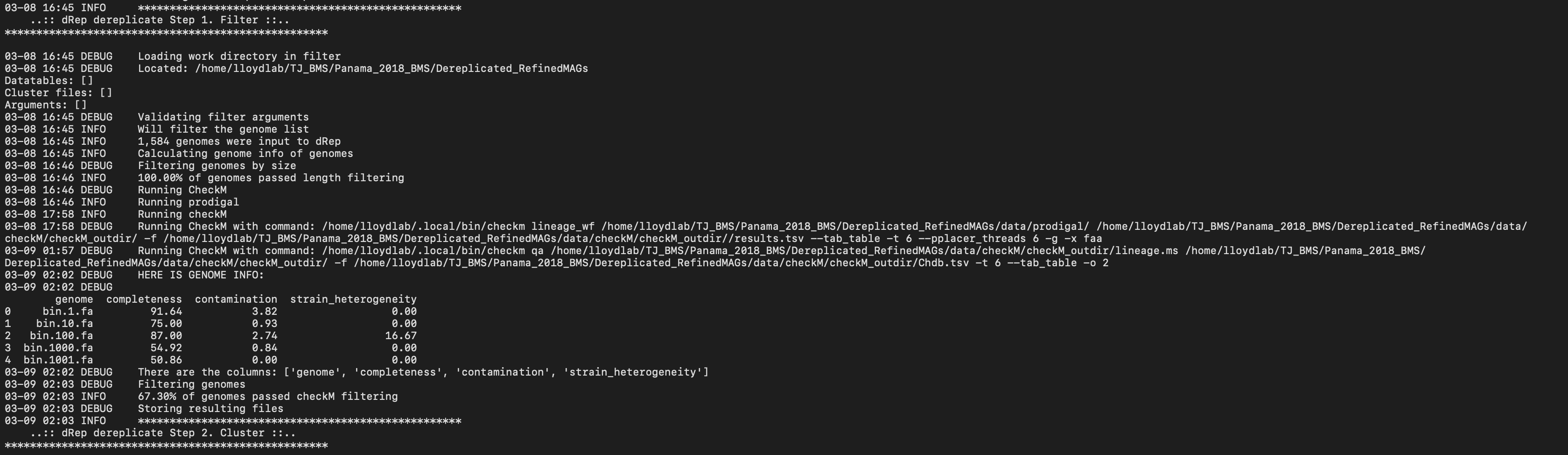 Question about d_filter.py · Issue #142 · MrOlm/drep · GitHub