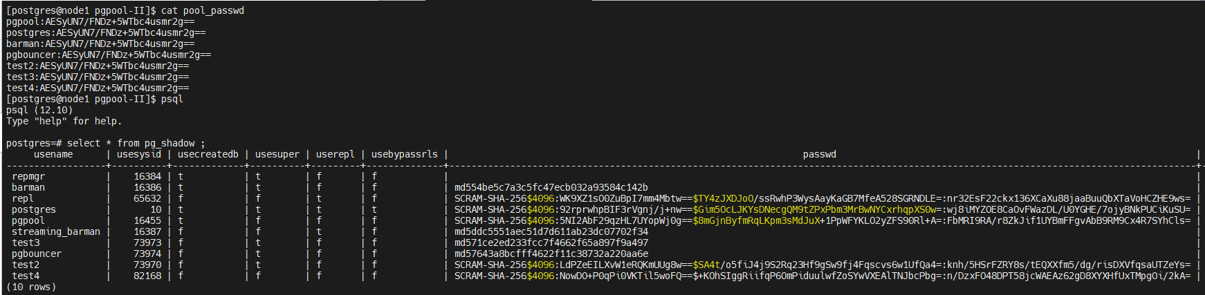 Cannot Do Scram Authentication With Pgpool Does Pgbouncer Support Scram With Pgpool · Issue