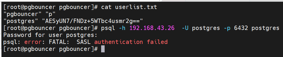 Cannot Do Scram Authentication With Pgpool Does Pgbouncer Support
