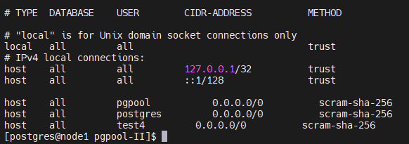Cannot do SCRAM authentication with pgpool, does pgbouncer support SCRAM with pgpool? · Issue ...