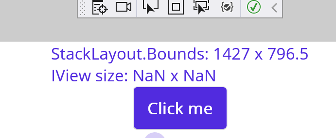 VisualElement.Bounds's size does not match IView.Width/Height · Issue #4764 · dotnet/maui · GitHub