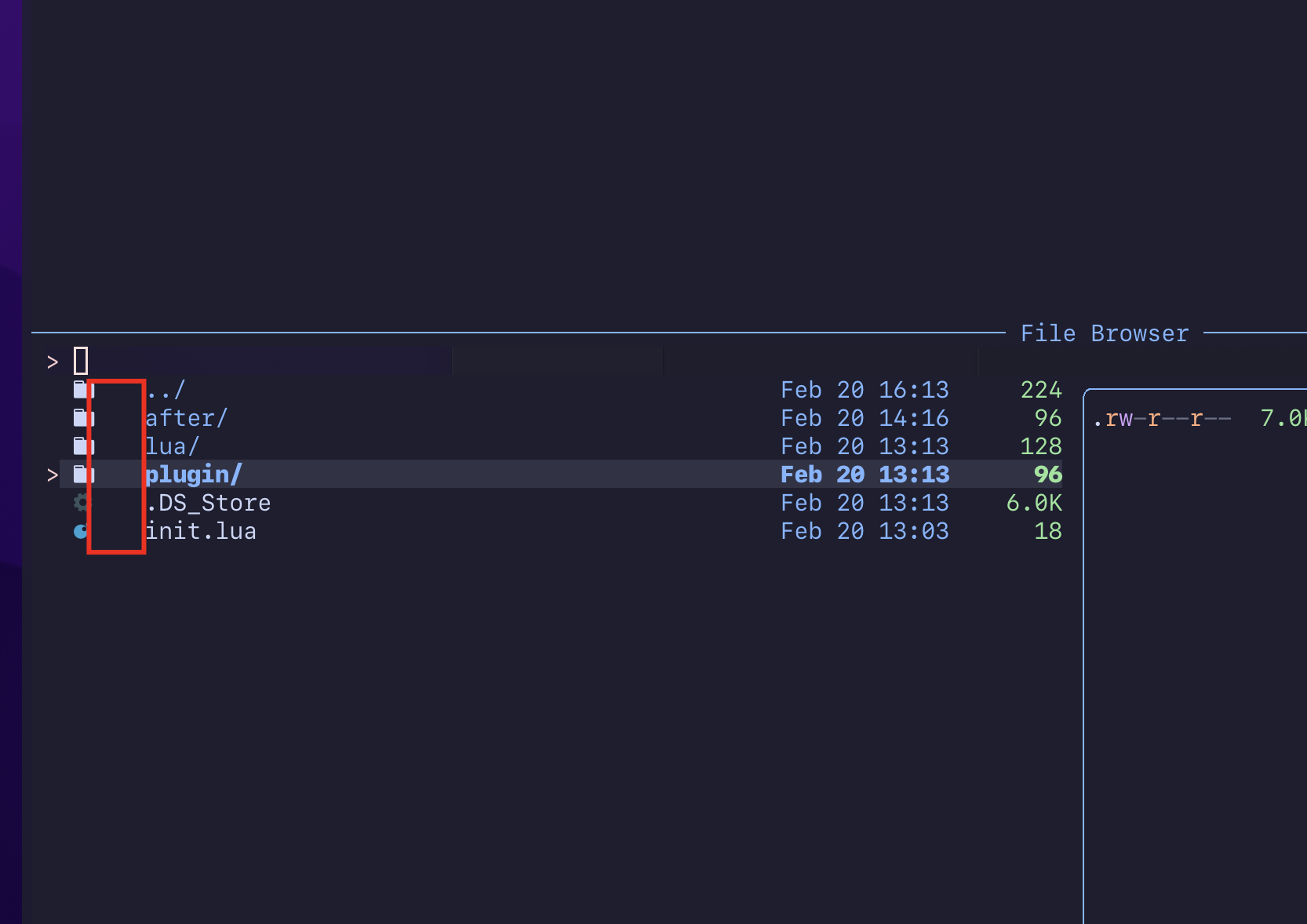 Remove gap · Issue #240 · nvim-telescope/telescope-file-browser.nvim · GitHub