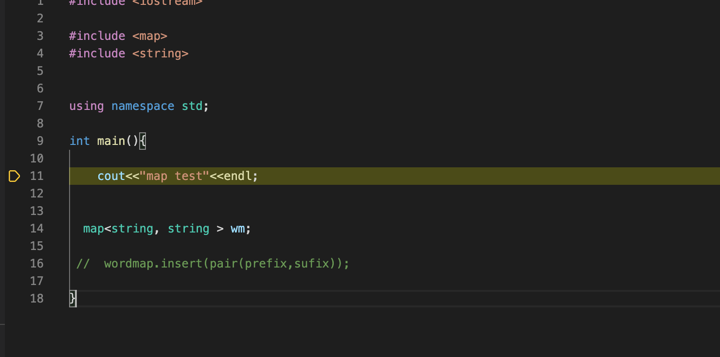 debug doesn't run when define map in the code · Issue #6170 · microsoft ...