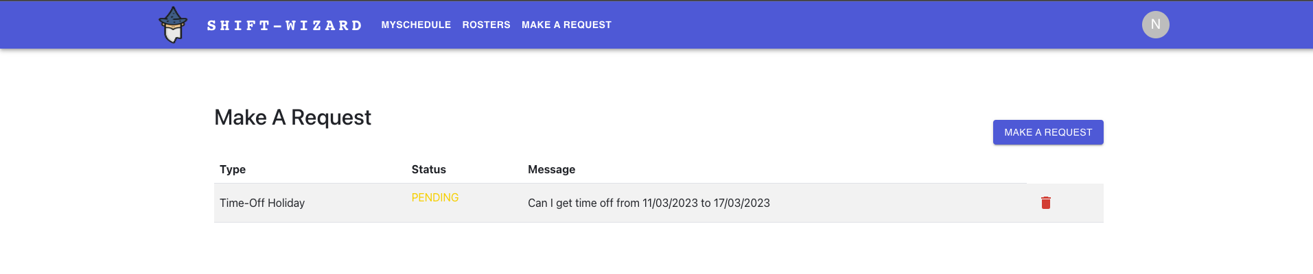 GitHub - NaphtaliO/ShiftWizard: ShiftWizard: An E Rostering System