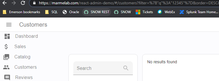Resource search results are not updated when URL is changed in browser address bar · Issue #5299 ...