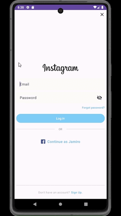 GitHub - jamirou/InstagramLogin