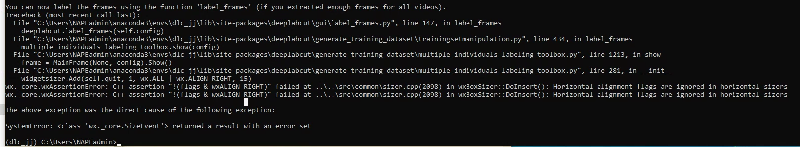 Extract frames error with crop w/GUI=true on Windows · Issue #694 ...