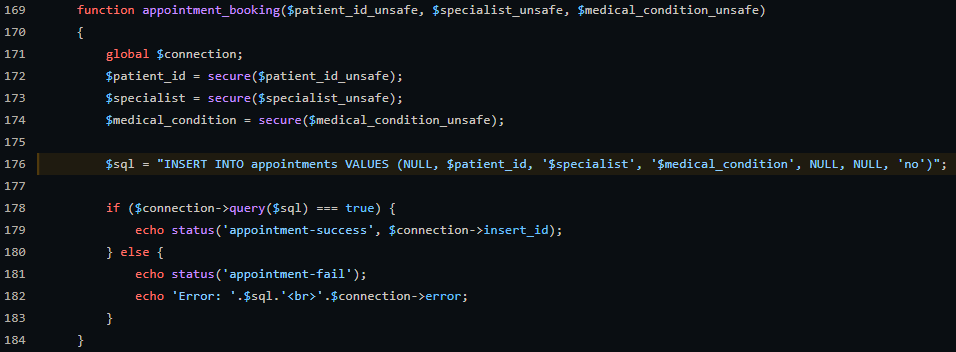 SQL Injection vulnerability via multiple parameters in add_patient.php · Issue #4 ...