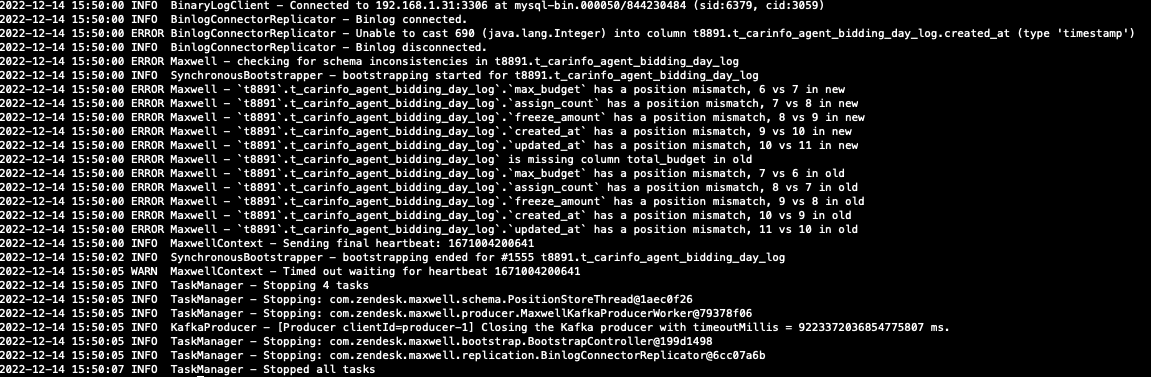 How maxwell reinitializes a table？ · Issue #1959 · zendesk/maxwell · GitHub