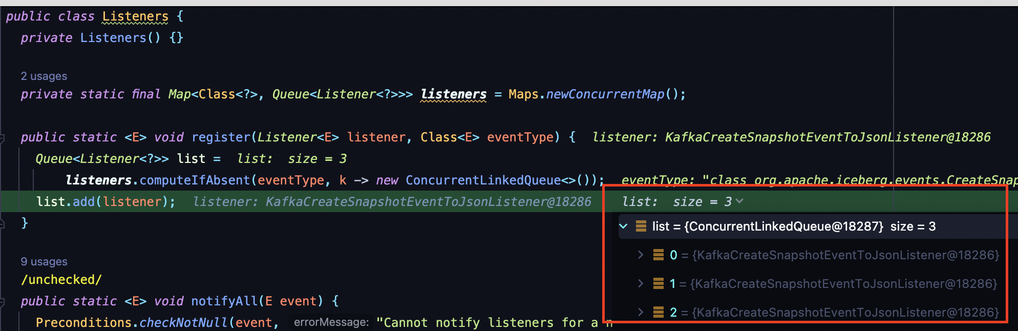 Apifix Add The Same Listener To The Same Listeners Queue Multiple Times · Issue 8107 · Apache 