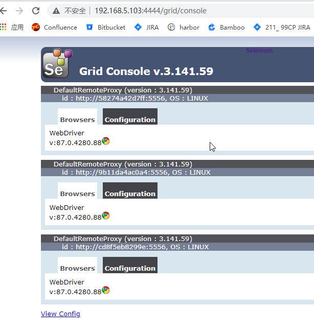 如果利用 grid 4 或者 grid 3 hub 服务 怎么配置 config.json · Issue #495 · alibaba ...