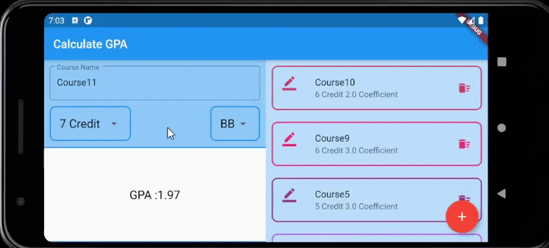 GitHub - MeftunH/Flutter-dynamically-gpa-calculator