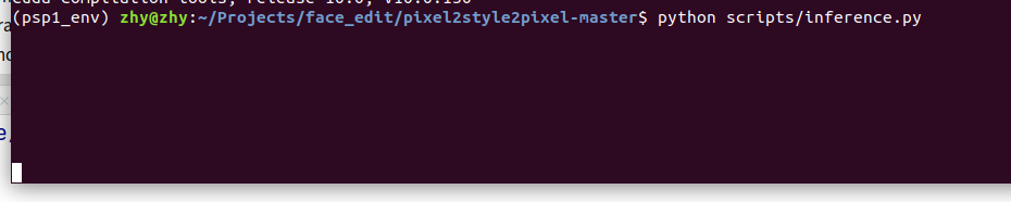Encountered a particularly strange problem，run scripts/inference.py Nothing happens · Issue #146 ...