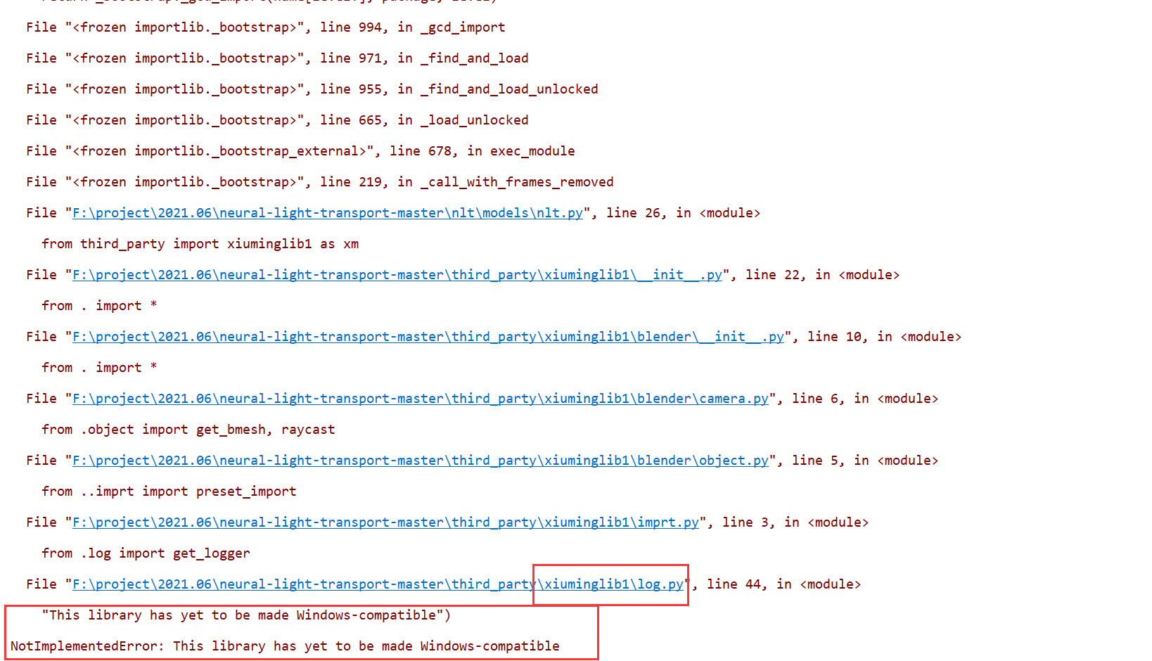 Is it possible to run in WIN and how to run nlt_test.py · Issue #4 ...