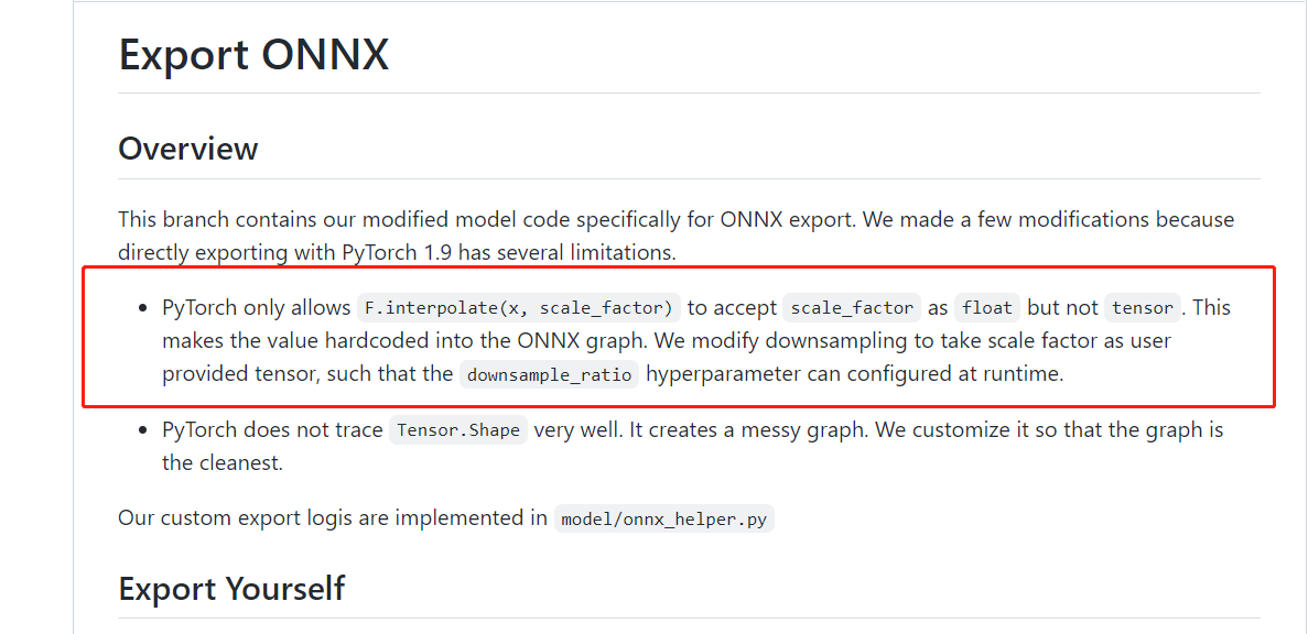about Internal Error (downsample_ratio: network input that is shape tensor must have type Int32 ...