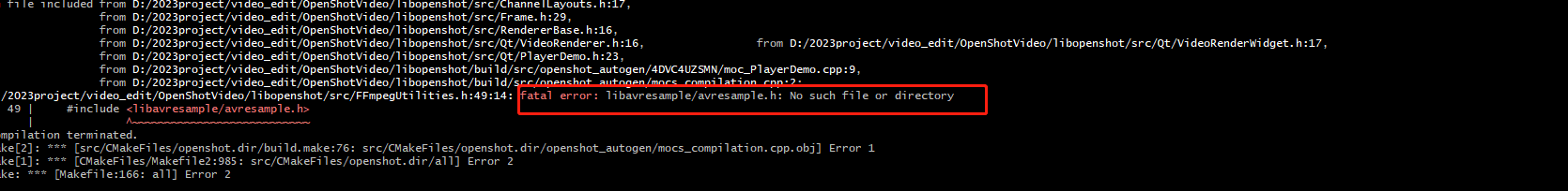 windows build about ffmpeg · Issue #903 · OpenShot/libopenshot · GitHub
