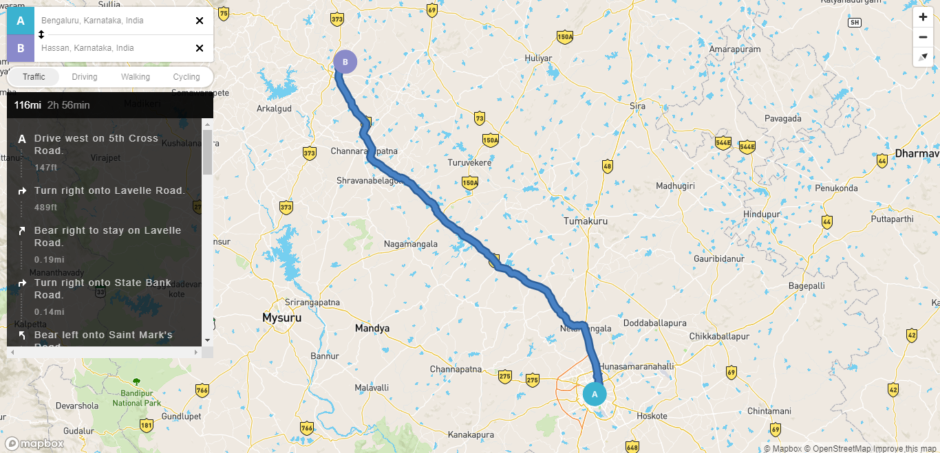 GitHub - rj-robinjoseph/Wend-map: Direction app for travelling from a starting point to destination.