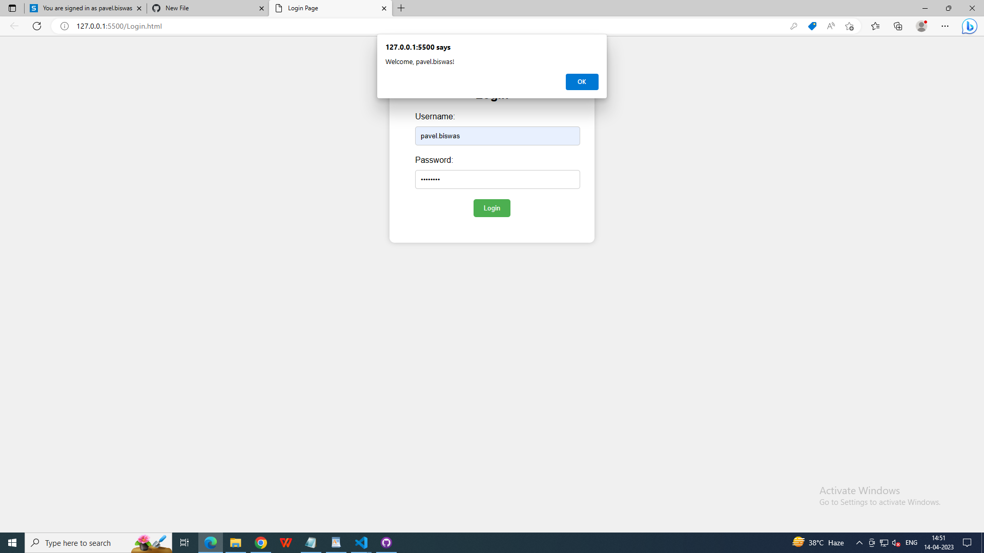 GitHub - Pavelbiswas/Login-Page: A simple Login Page done with HTML,CSS ...