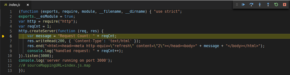 Docker Typescript With Node10 Slim Breaks Sourcemaps Mapping Url · Issue 63607 · Microsoft