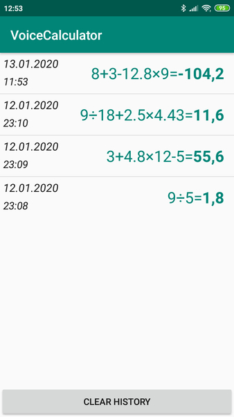 GitHub - Dyziekd/VoiceCalculator: Mobile calculator controlled by voice