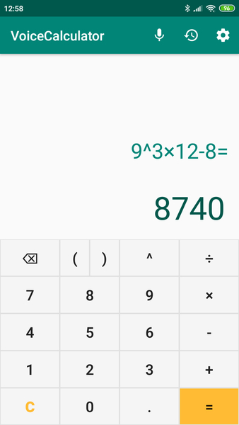 GitHub - Dyziekd/VoiceCalculator: Mobile calculator controlled by voice
