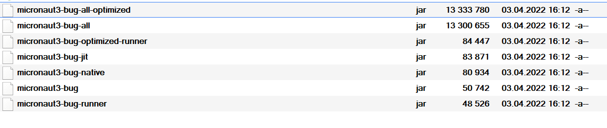 Micronaut AOT + shadow · Issue #416 · micronaut-projects/micronaut-gradle-plugin · GitHub