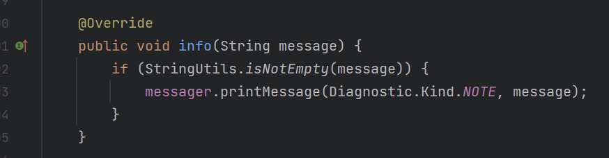 Need To Implement Custom Messager For Annotation Processor · Issue 5622
