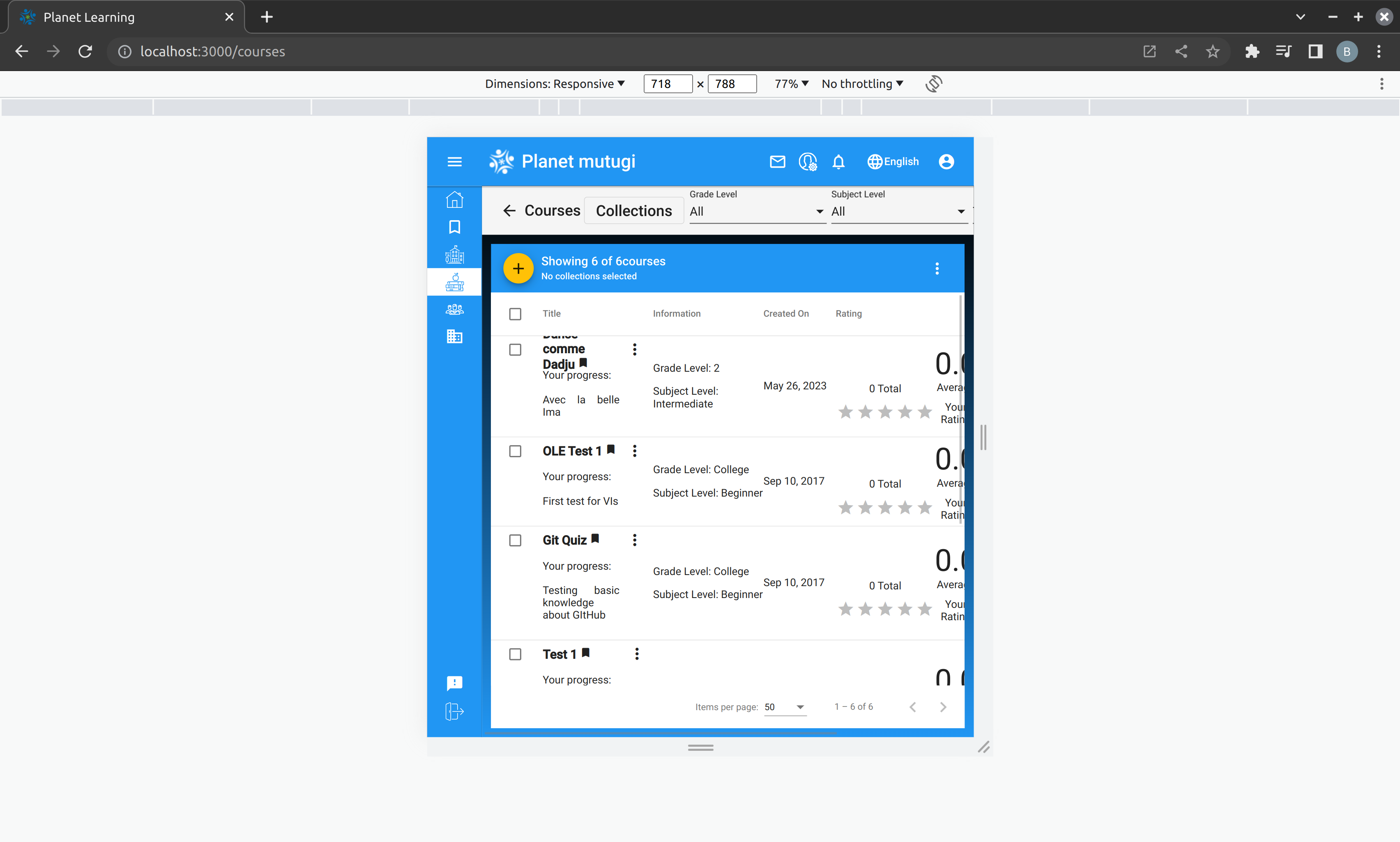 Courses Page: Mobile View · Issue #7165 · open-learning-exchange/planet · GitHub