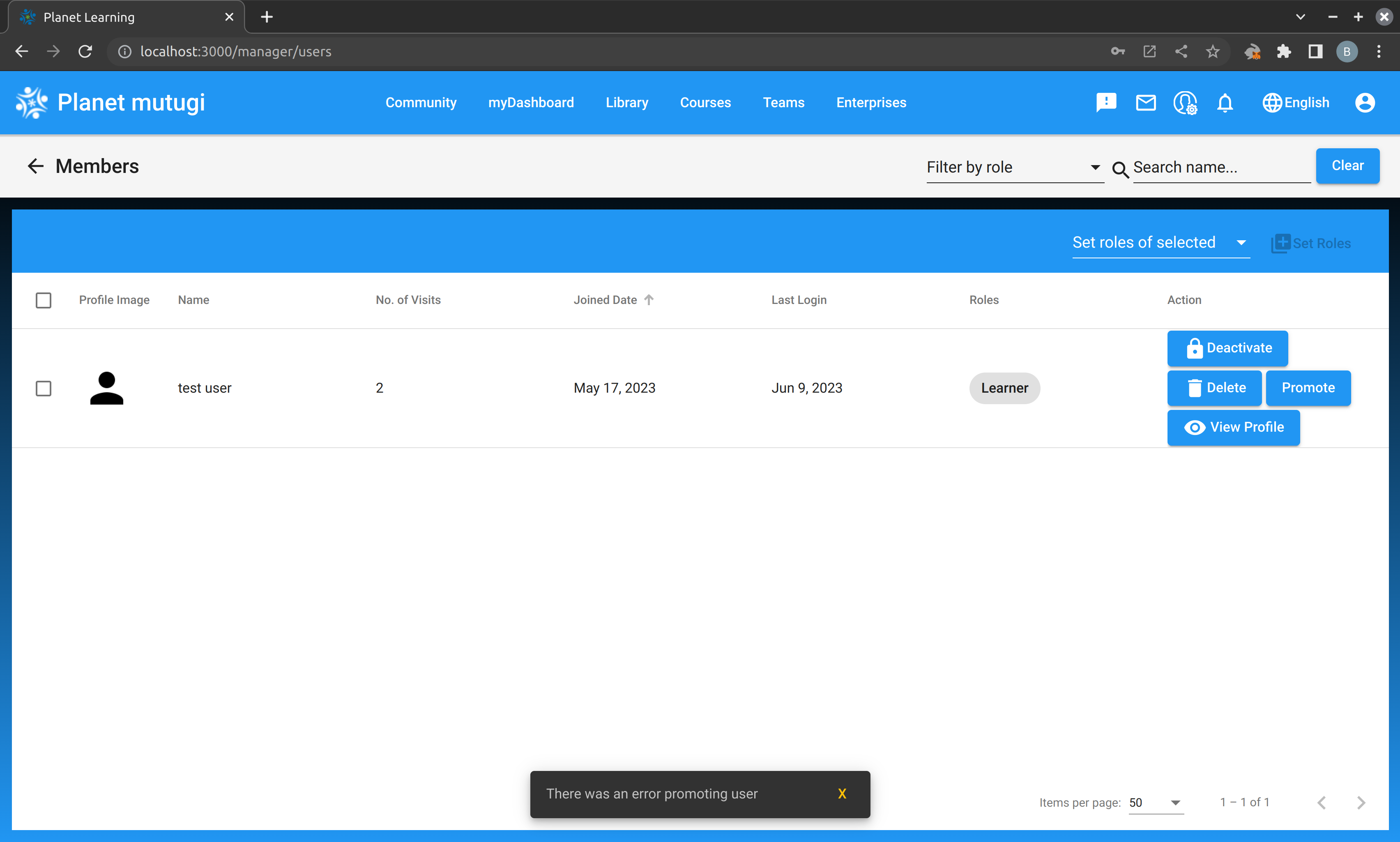Manager Settings(Members): Promoting Learners raising error · Issue #7171 · open-learning ...