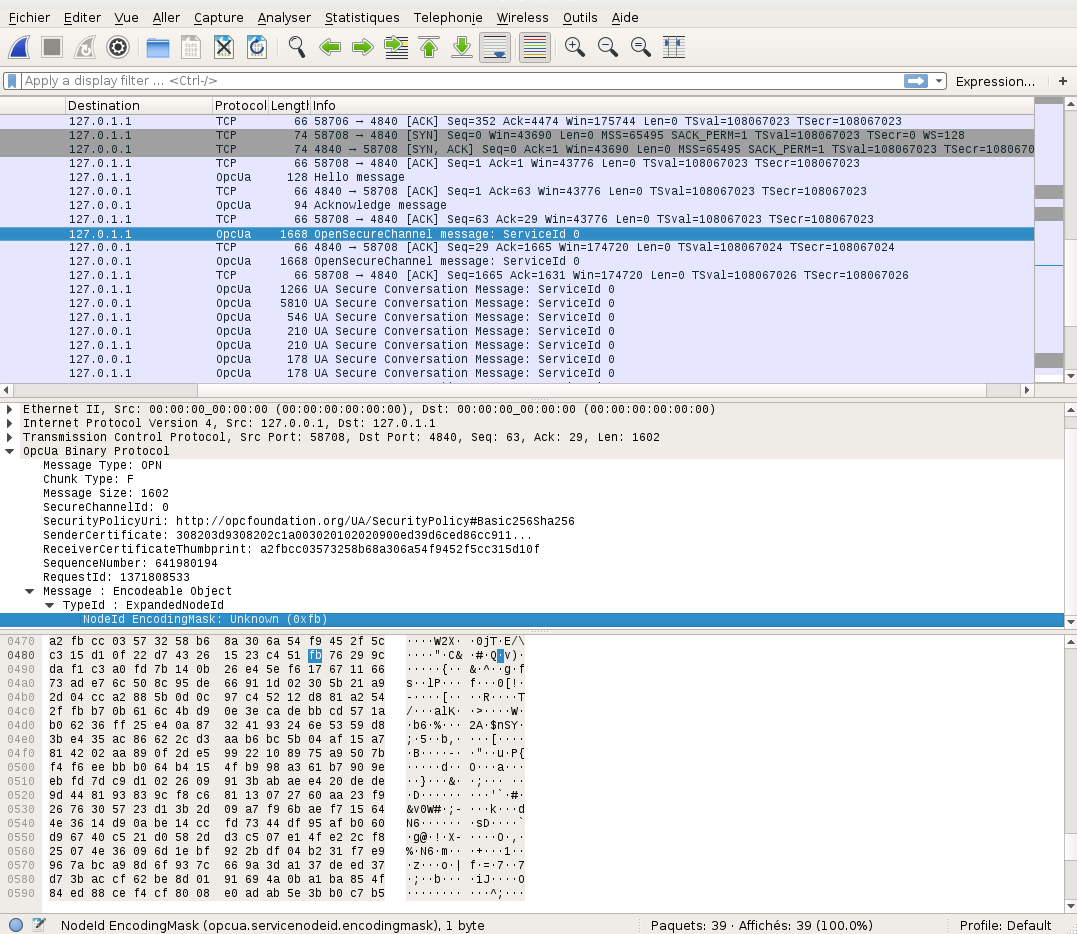 Decrypt the message encodeable · Issue #2666 · open62541/open62541 · GitHub