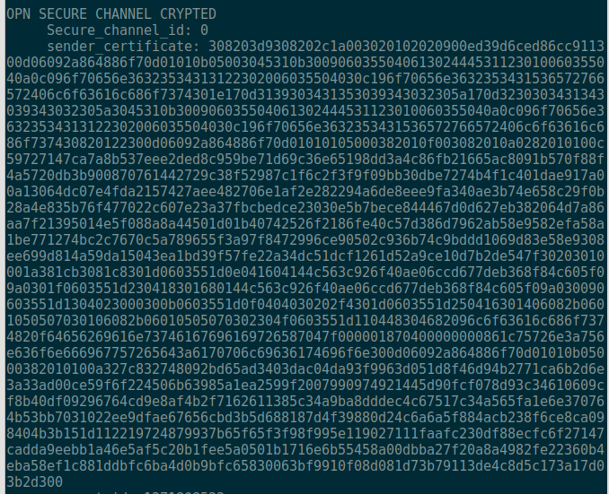 Decrypt the message encodeable · Issue #2666 · open62541/open62541 · GitHub