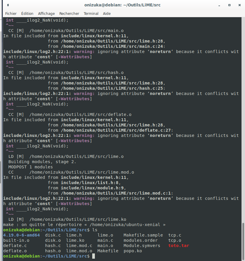 Problem to build an external module lime · Issue #71 · 504ensicsLabs/LiME · GitHub