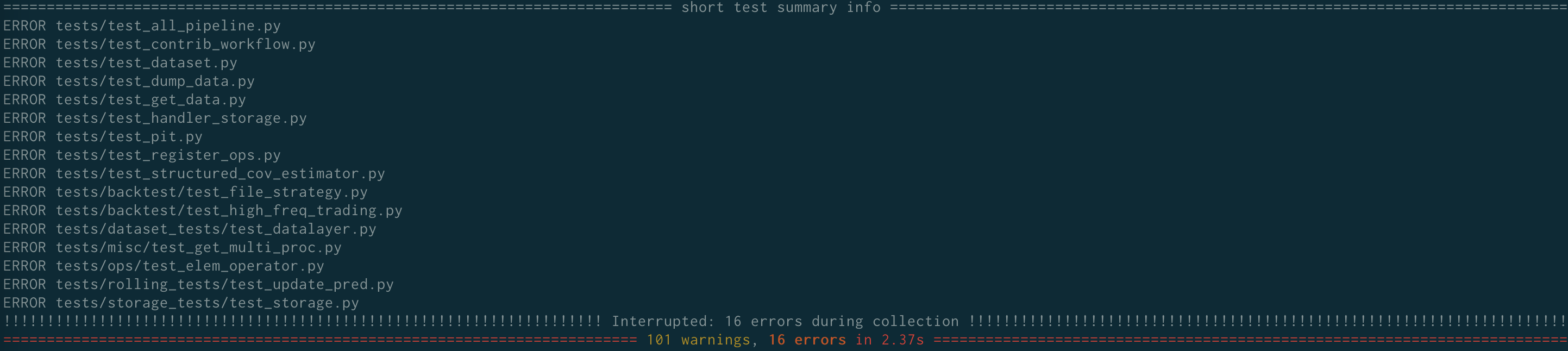 Segmentation Fault when qrun with lightgbm workflow config · Issue #1099 · microsoft/qlib · GitHub