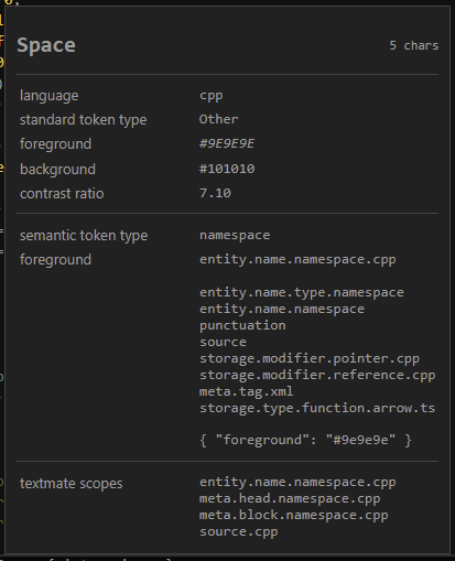Cannot distinguish textmate scopes for built-in vs overloaded `new` and `delete` operators ...