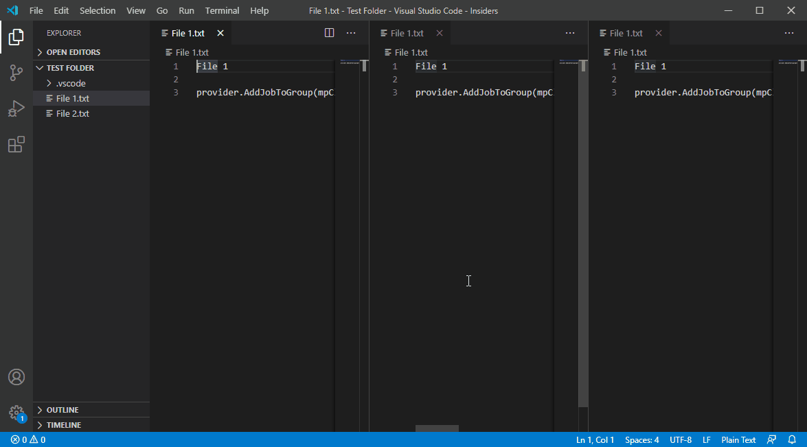 Toggling maximized panel changes sidebar size · Issue #95904 · microsoft/vscode · GitHub