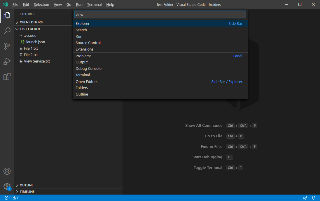 Quick open doesn't work with files with 'view' in the name · Issue ...