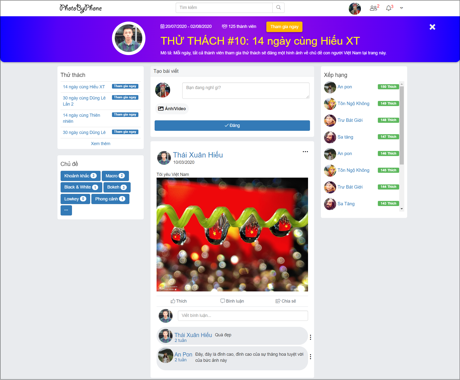 GitHub - ThaiXuanHieu300698/MobilePhotographyCommunity
