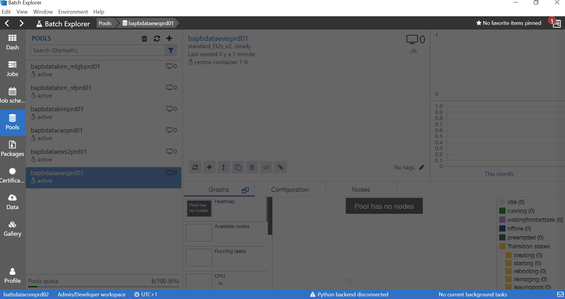 Batch Explorer Buttons Not Working Anymore · Issue 2409 · Azure Batchexplorer · Github