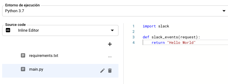 Loading slackclient fails in Google Cloud Functions (Python 3.7) · Issue #764 · slackapi/python ...