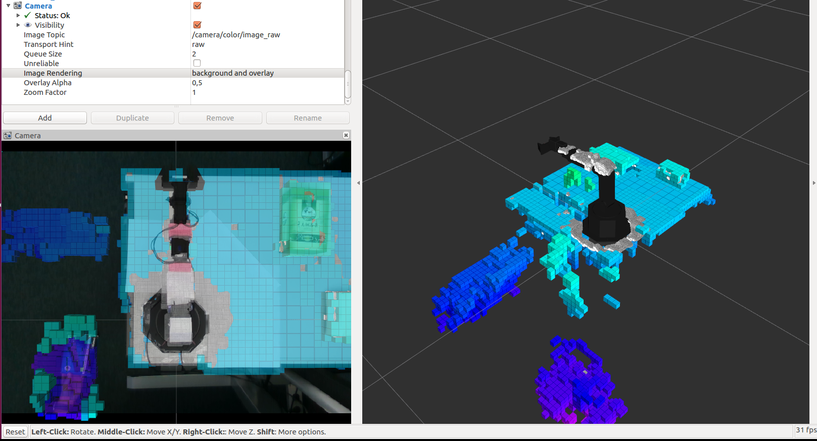 Octomap not properly refreshing Intel Realsense SR300 MoveIt · Issue ...